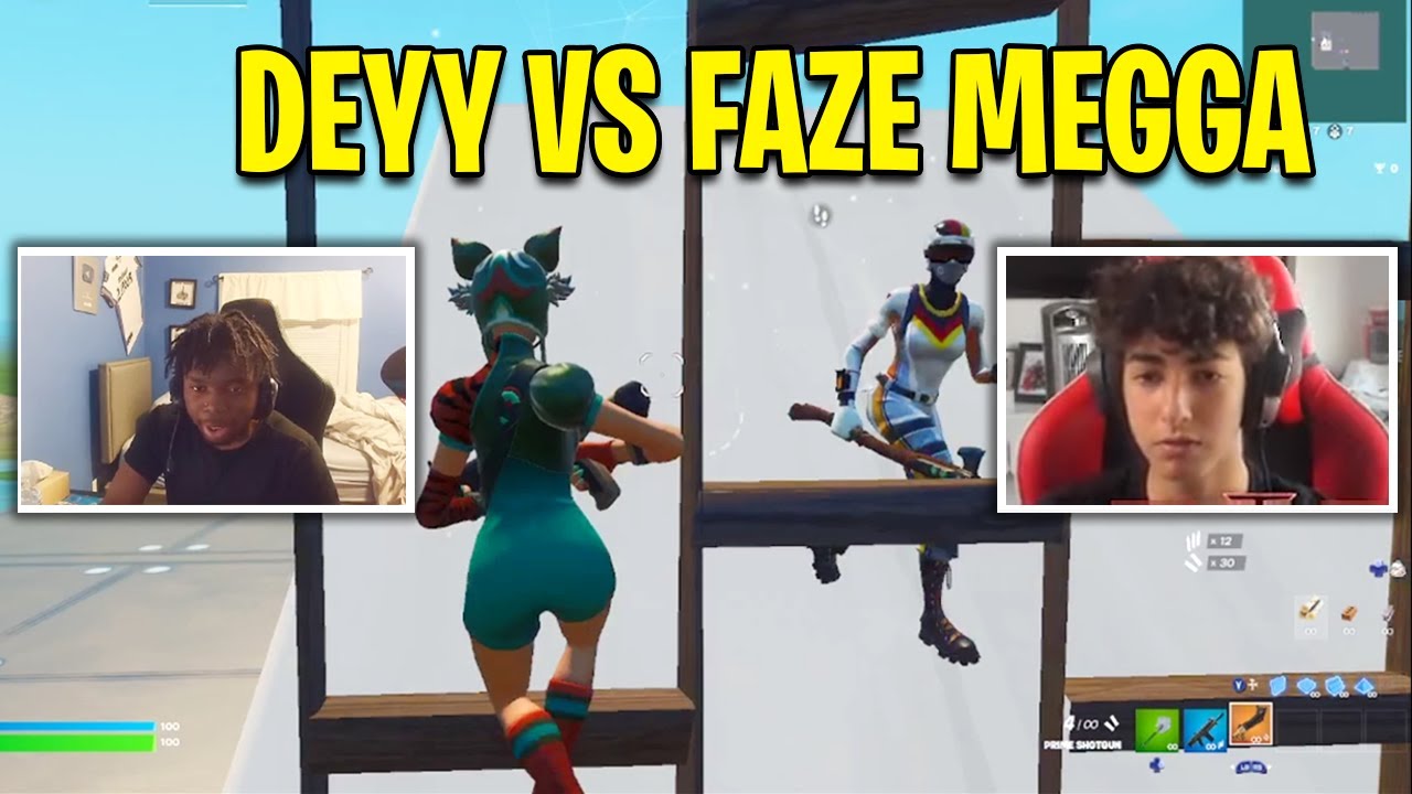 Deyy VS FaZe Megga 1v1 Buildfights! - YouTube