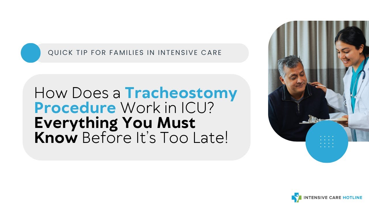 How Does a Tracheostomy Procedure Work in ICU? Everything You Must Know ...
