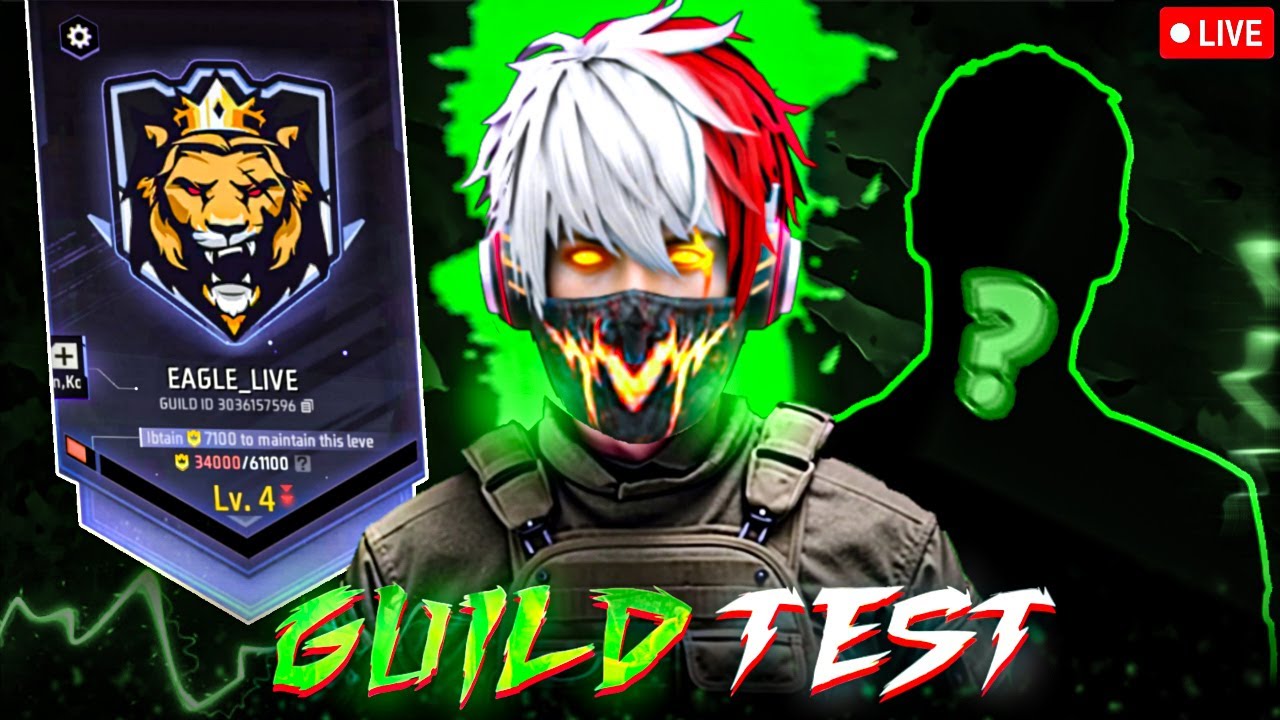 🔴 FF Live Guild Test 🎯 Uid Check And Reaction 🤓 #shortfeed #freefiremax ...