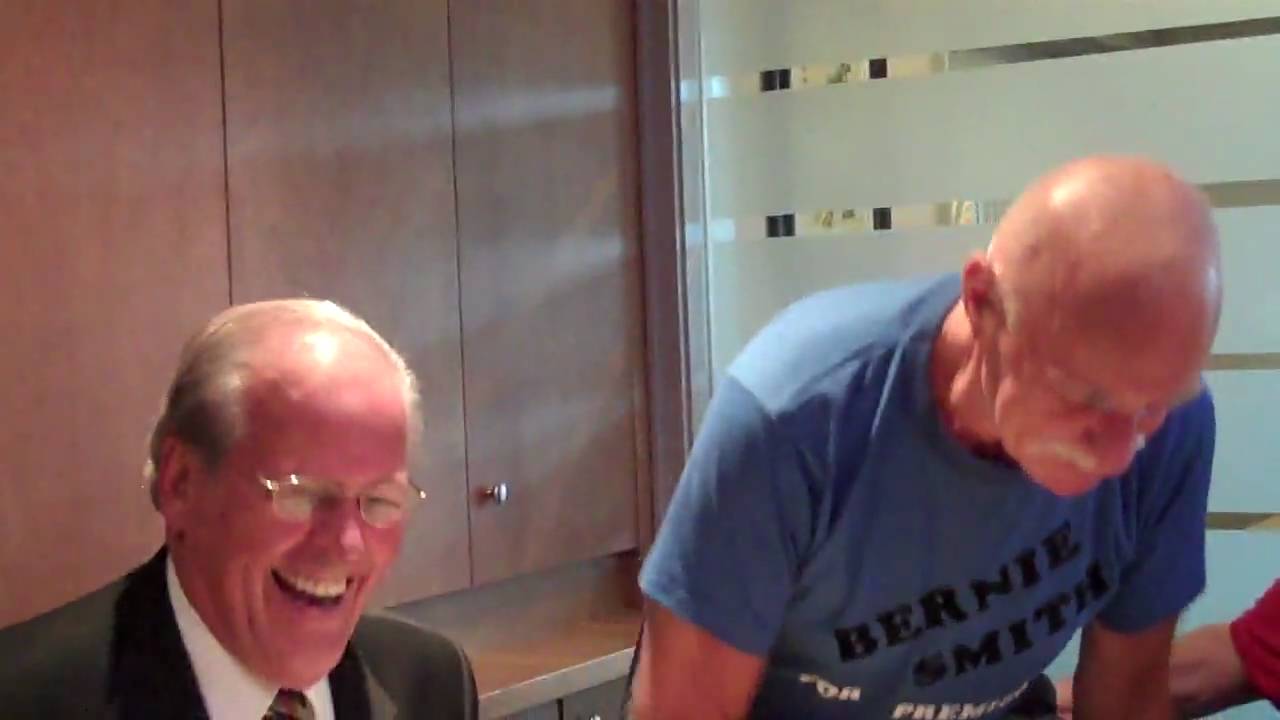 Bill Vander Zalm gets Zinged over the Property Purchase Tax - YouTube
