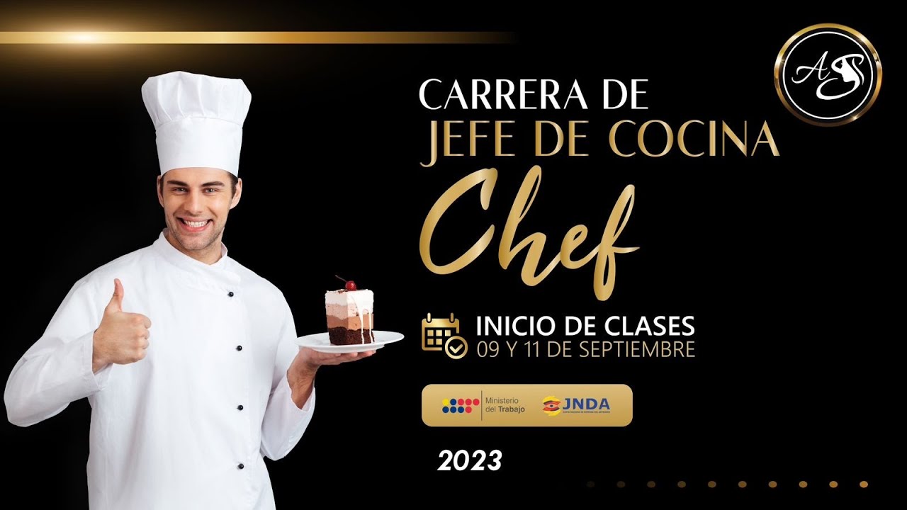 CARRERA JEFE DE COCINA CHEF - ACADEMIA ARTESANAL SILVIA - YouTube