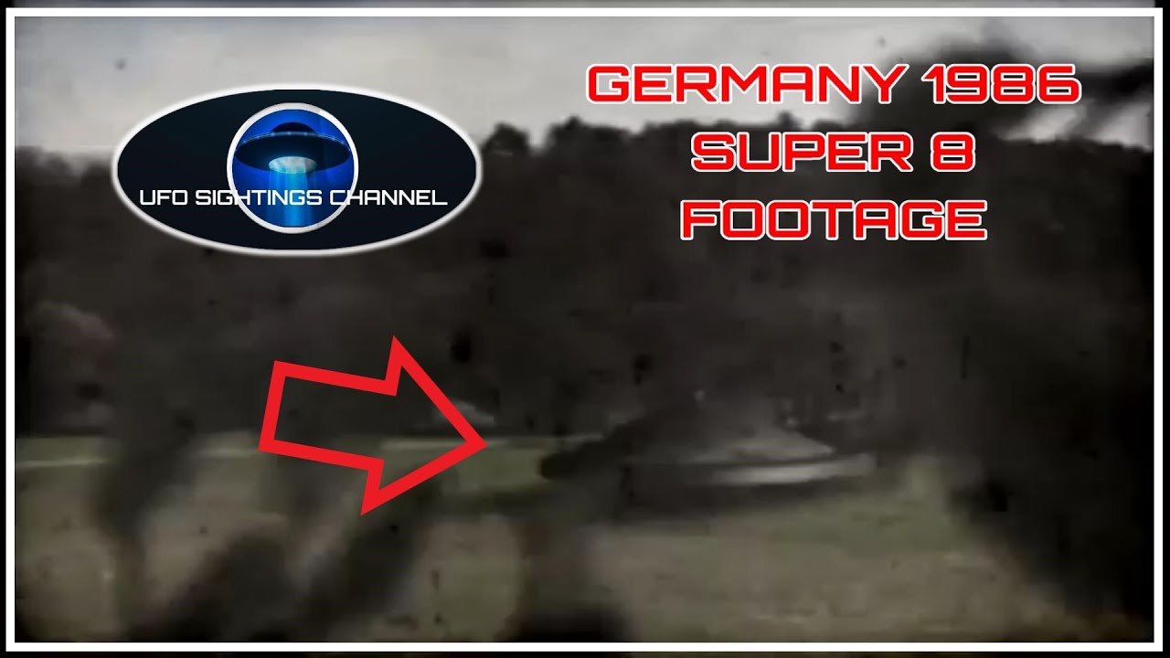 UAP UFO SIGHTING GERMANY 1986 SUPER 8 FOOTAGE - YouTube
