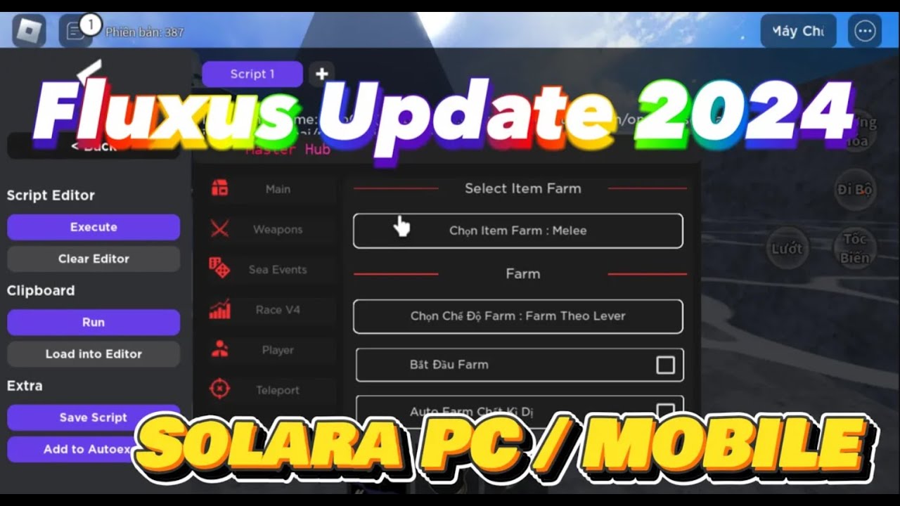 Fluxus Cập Nhật Mới Nhất, Hack Full Blox Fruits 21 Trên Điện Thoại ...