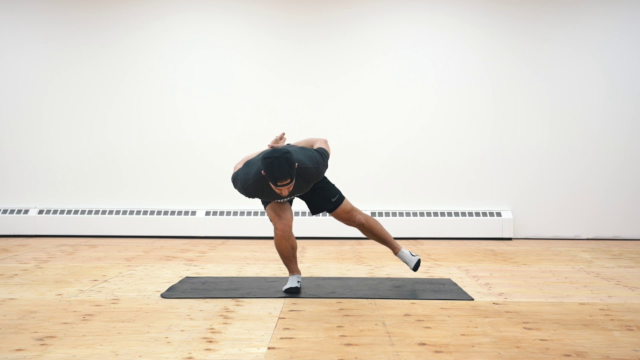 One Leg Speed Skating Stride - YouTube