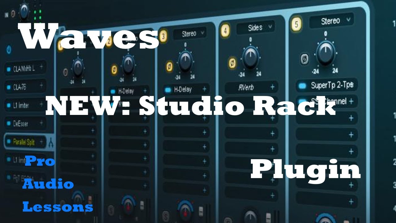 Waves NEW Studio Rack [Free Plugin] Demo: Build your own MultiBand ...