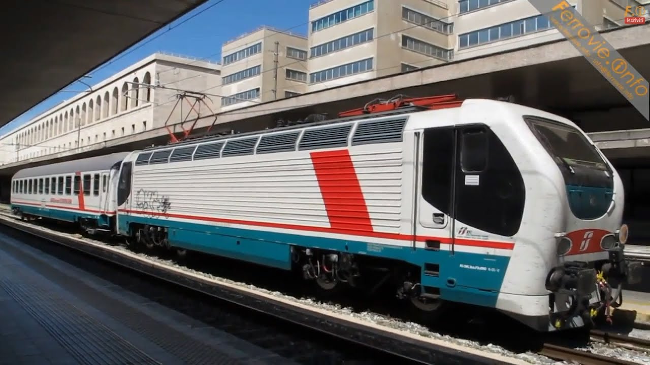 E.402B.101 + UIC-X Aldebaran a Roma Termini - E.402B.101 + UIC-X ...