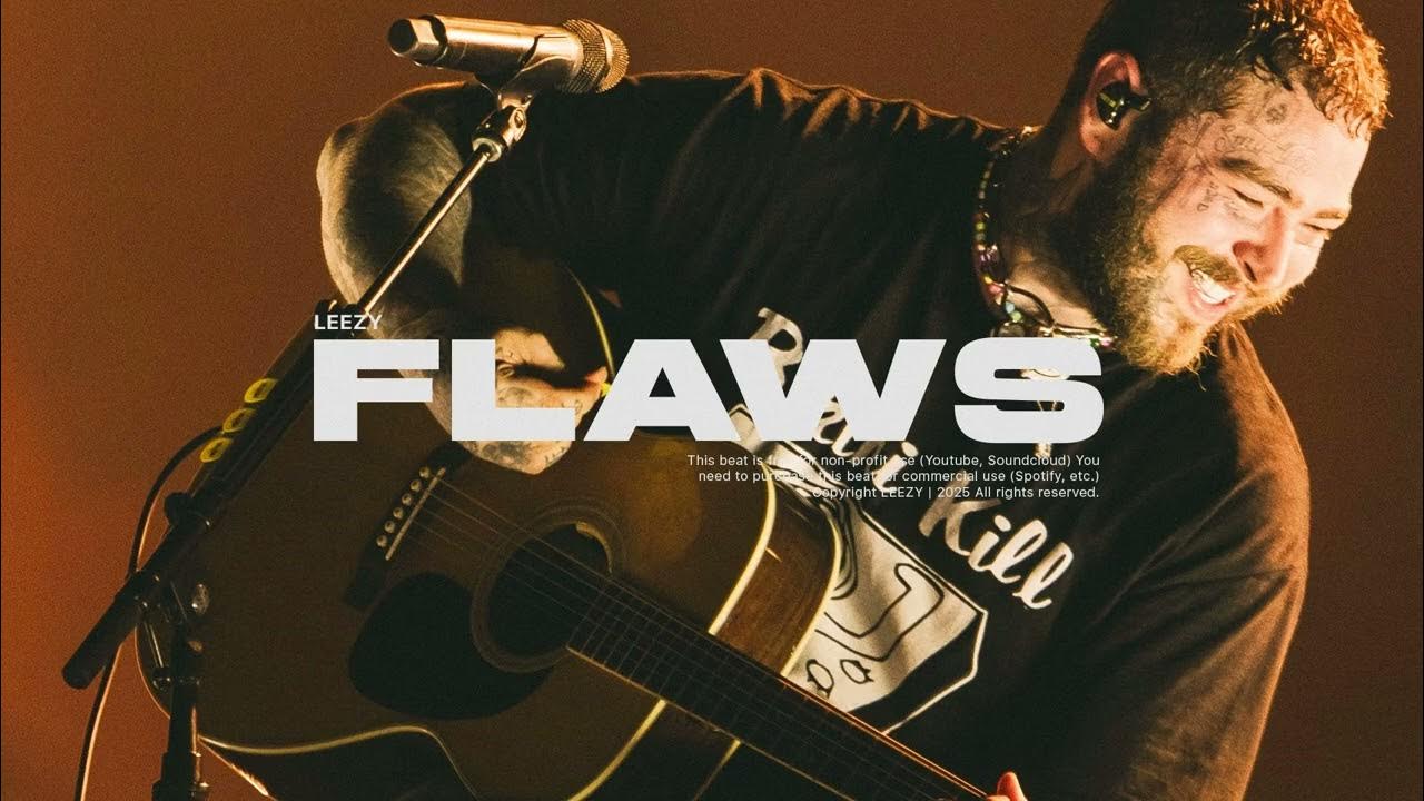 [FREE] Post Malone x Mlar Type Beat - 'FLAWS' | Emotional Guitar Instrumental 2025 | Prod. LEEZY ...