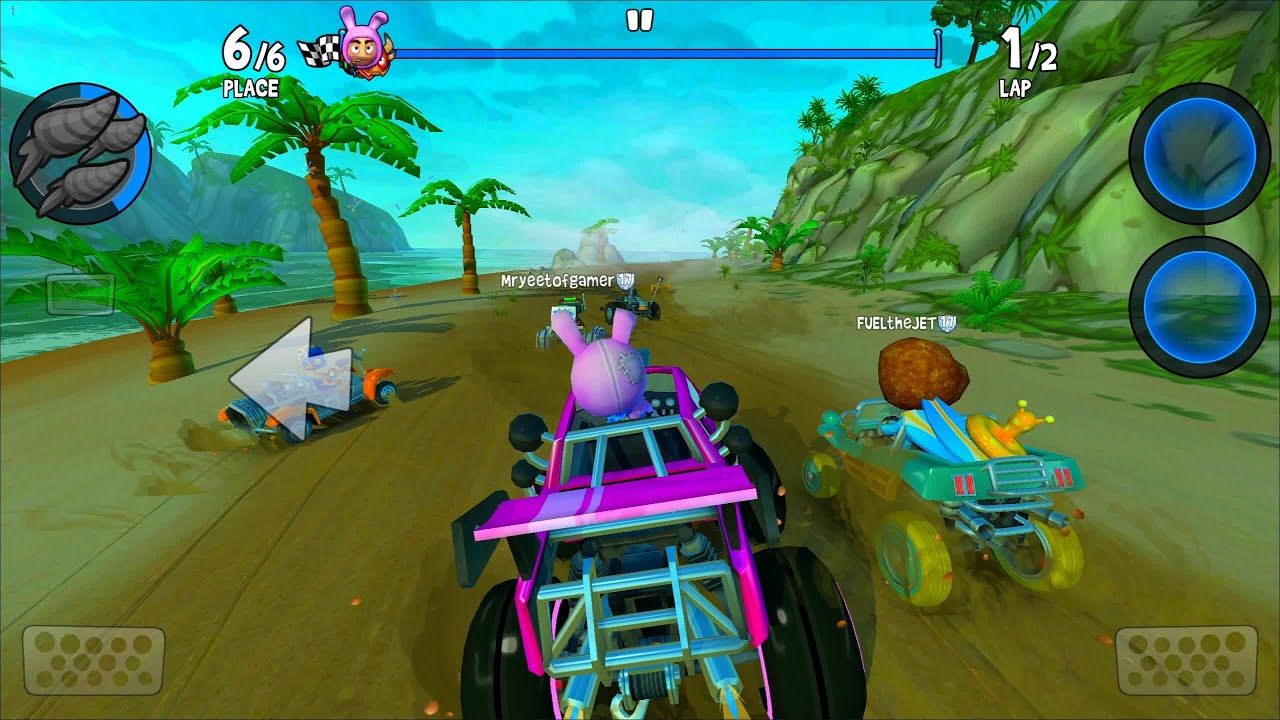 Rock Stomper And Mukdsipper | Racing All Car | Beach Buggy Racing 2 ...