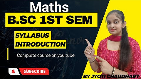 B.Sc 1st sem Maths (2023-24) || 1st book- Differential calculus - YouTube