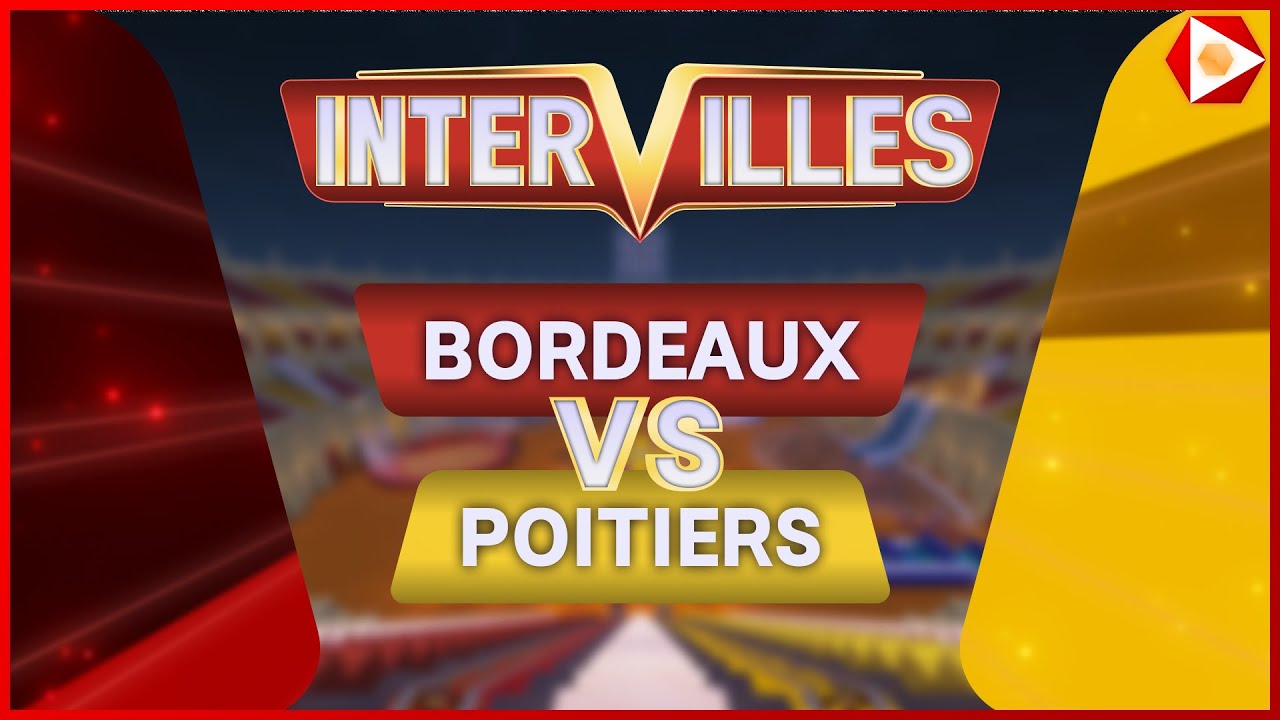 [REPLAY] INTERVILLES - Bordeaux vs Poitiers [Jeu Minecraft] - YouTube