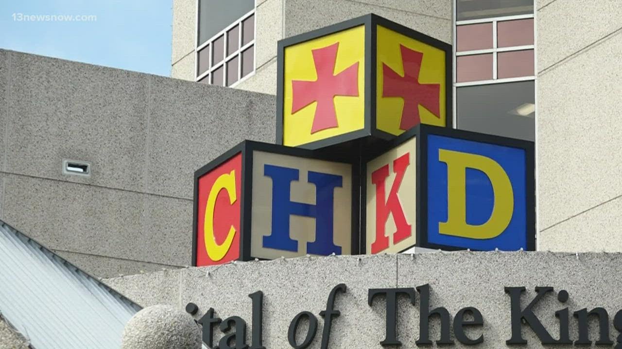 Record COVID-19 hospitalizations at CHKD - YouTube