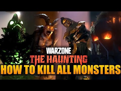 COD MW2 Warzone 2 The Haunting Monster Hunting - YouTube