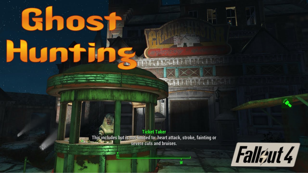 Ghost hunting in Fallout 4 - YouTube