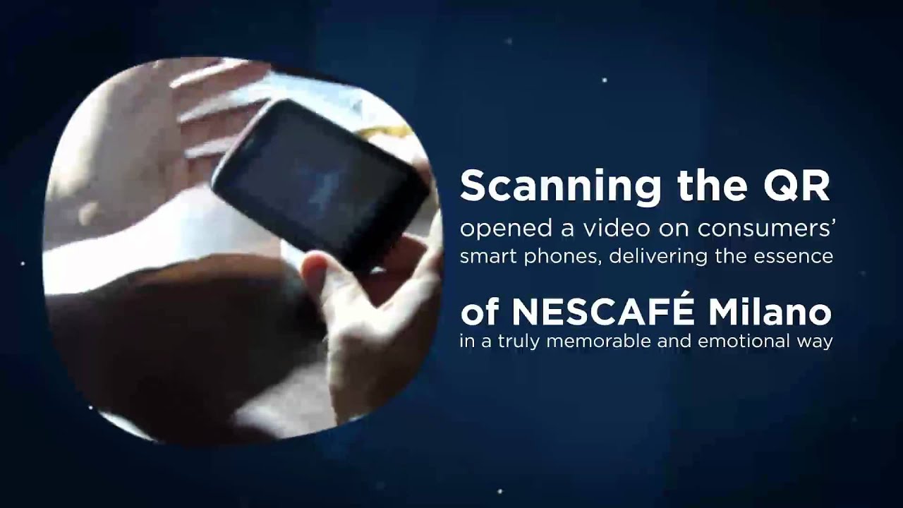 Nescafe Milano QR MetroExpo Outbox Romania 2012 - YouTube