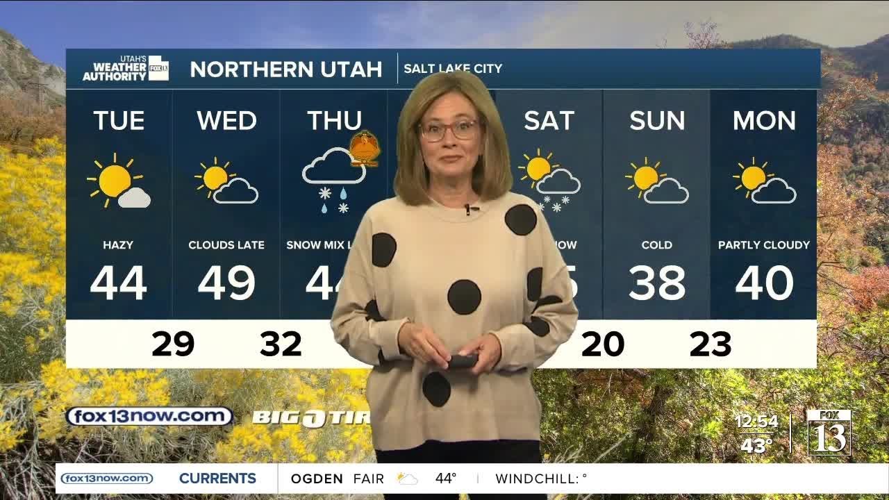 Snowy day coming! Tuesday, November 21 - YouTube