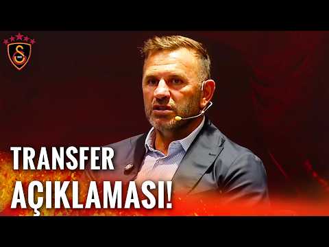 Galatasaray Teknik Direktörü Okan Buruk'tan Flaş Transfer Açıklaması