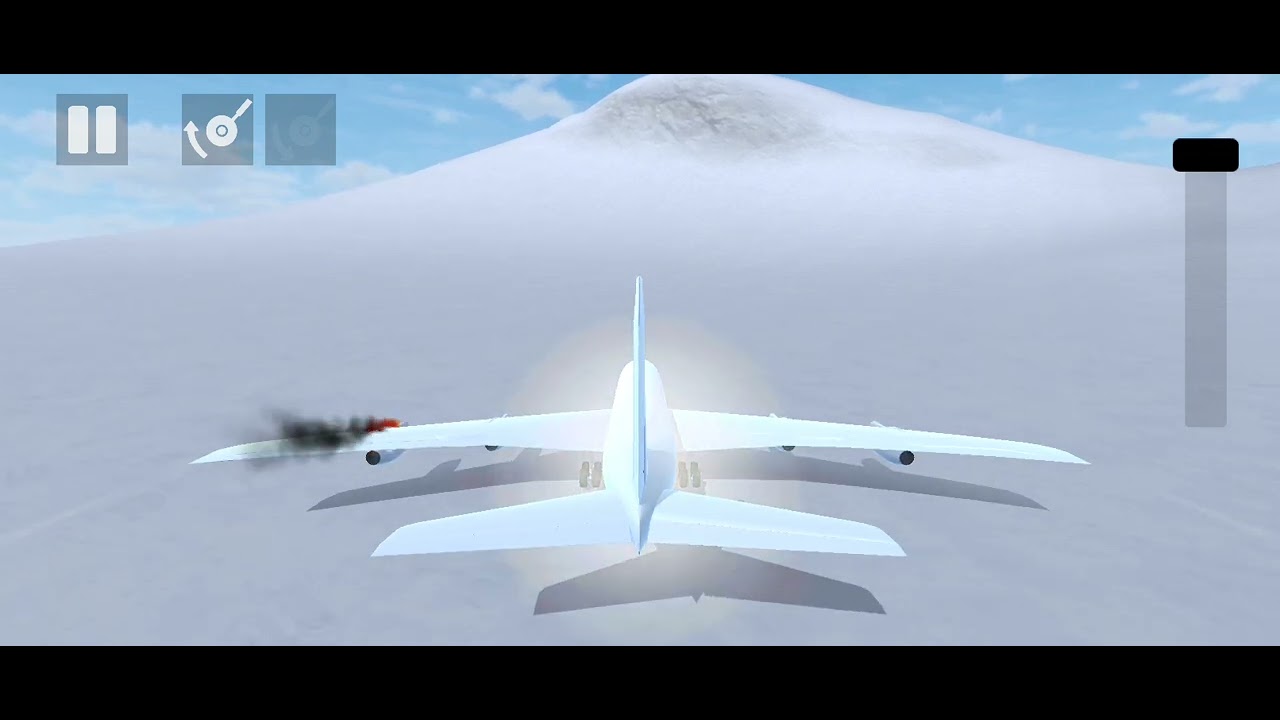 Plane crashes in Plane crash flight simulator - YouTube