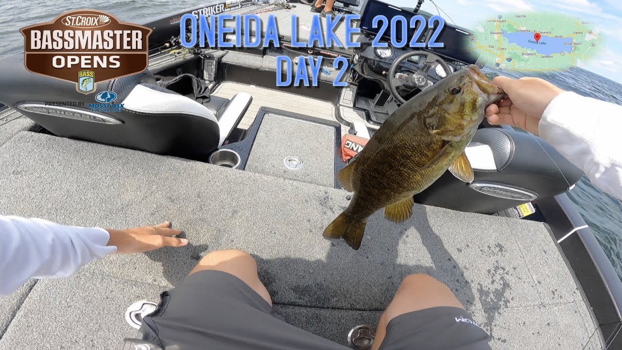 Bassmaster Open Oneida Lake DAY 2 2022 - YouTube