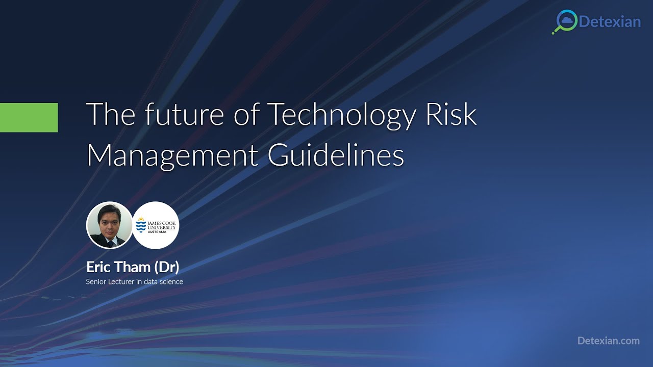 The future of Technology Risk Management Guidelines - YouTube