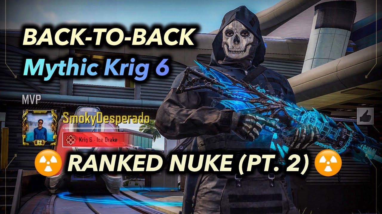 I Got Back-to-Back Ranked Nukes With Mythic Krig 6 - Ice Drake! (Pt. 2 ...
