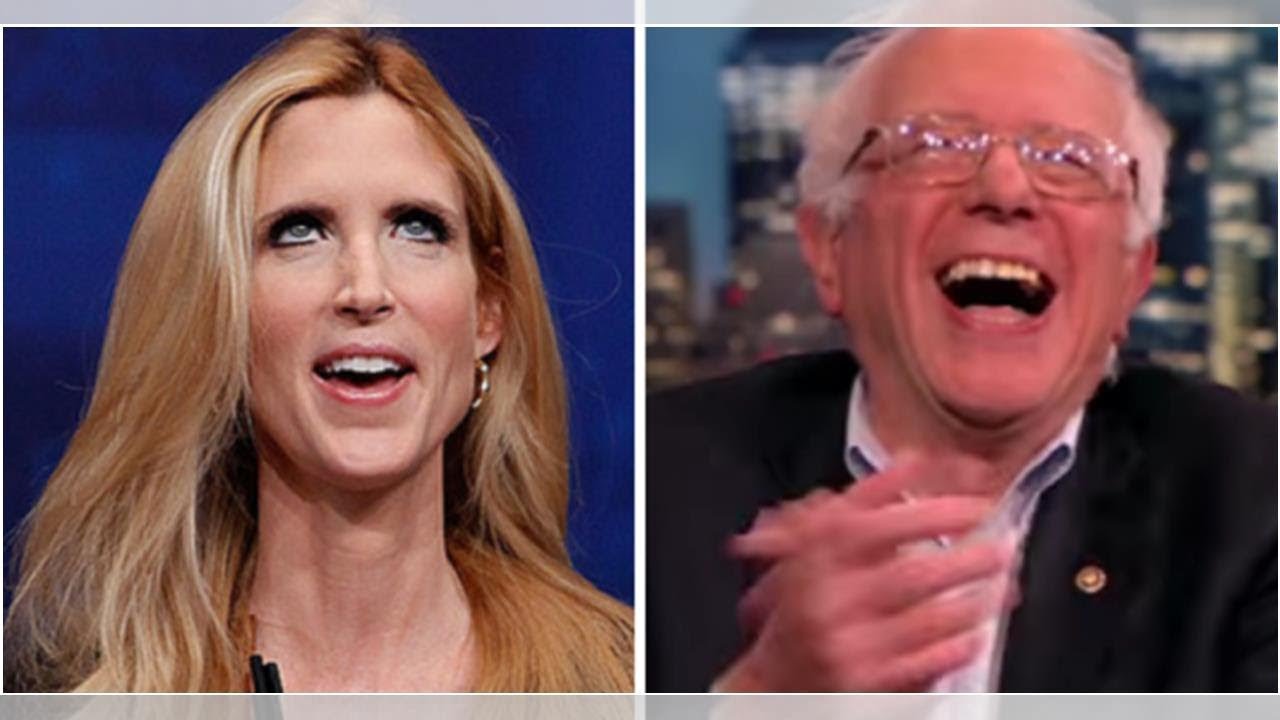 ANN COULTER ON WHY SHE “COULD” VOTE FOR BERNIE SANDERS - YouTube
