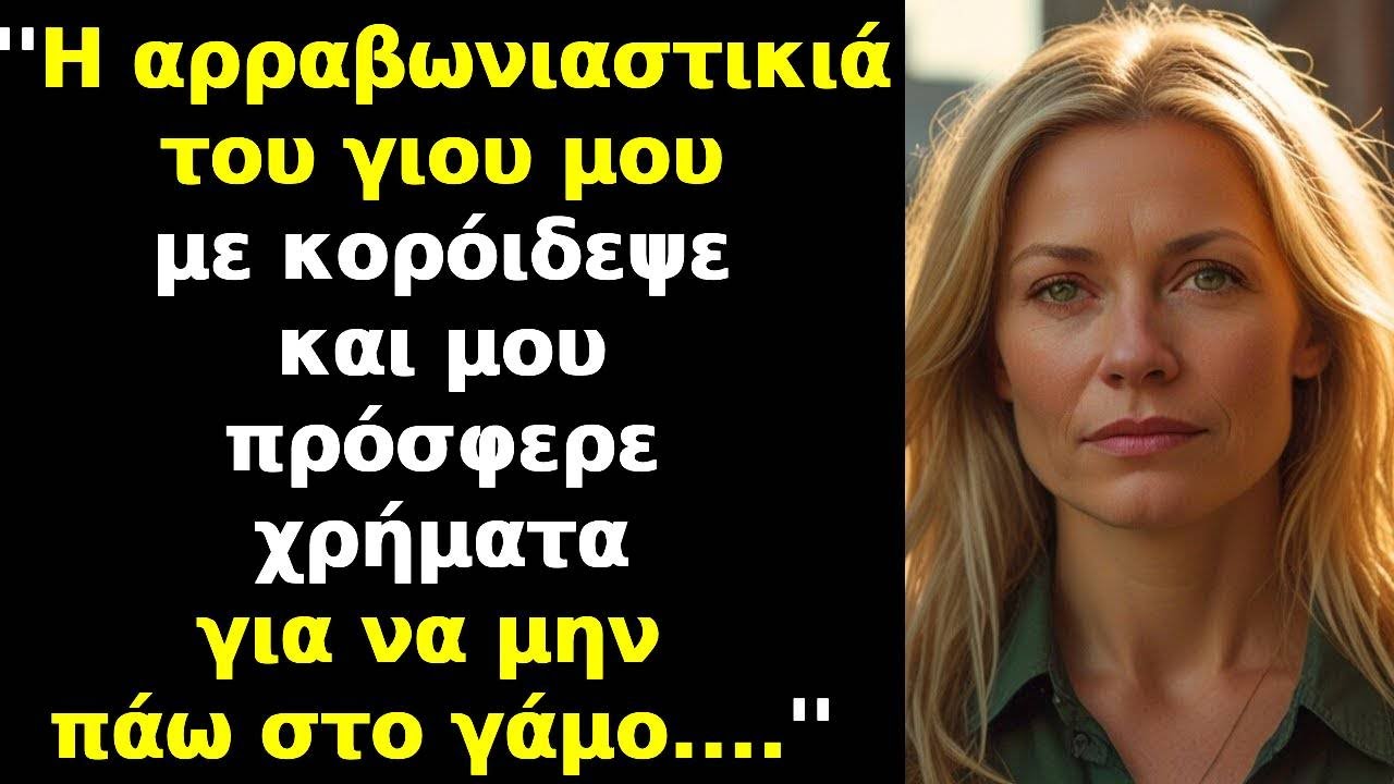 ''Η αρραβωνιαστικιά του γιου μου με κορόιδεψε και μου πρόσφερε χρήματα ...