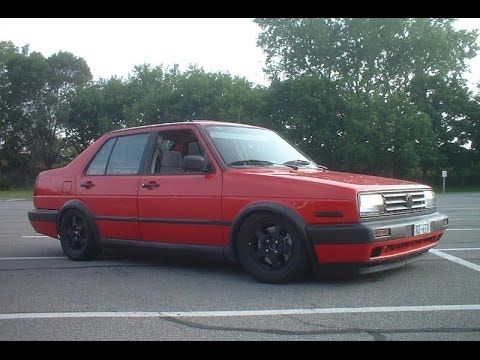 Mk2 Volkswagen Jetta 8v Wannabe Racecar Walkaround /Idle Sound - YouTube