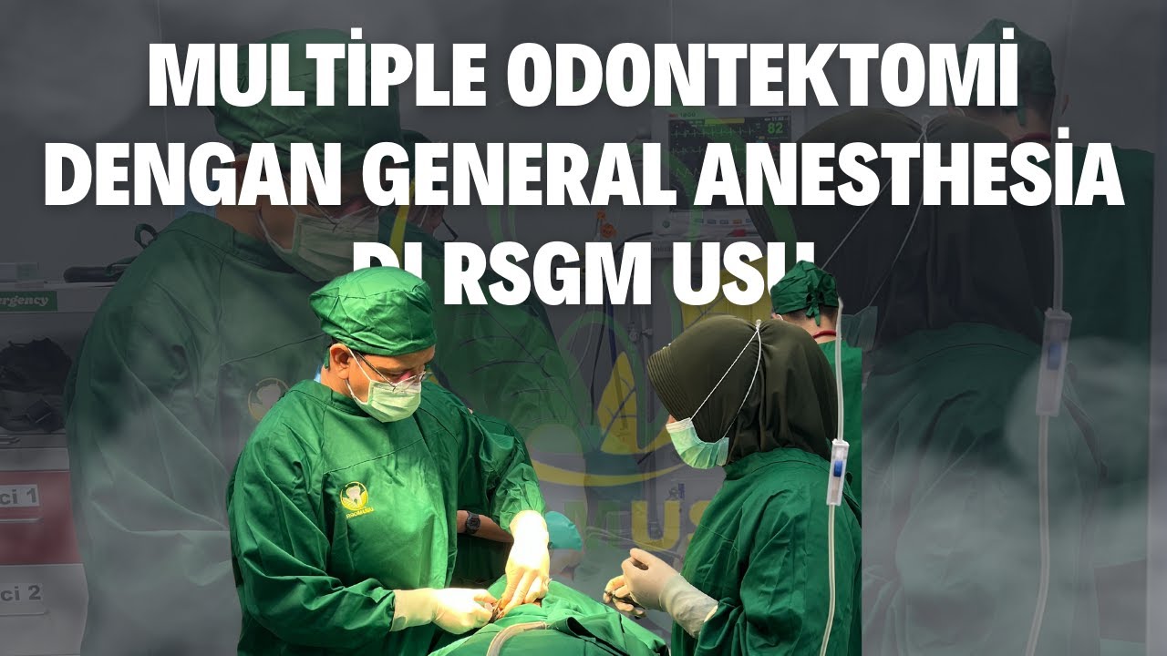 CABUT 3 GIGI GERAHAM BUNGSU Tanpa Rasa Sakit? BIUS TOTAL di RSGM USU ...