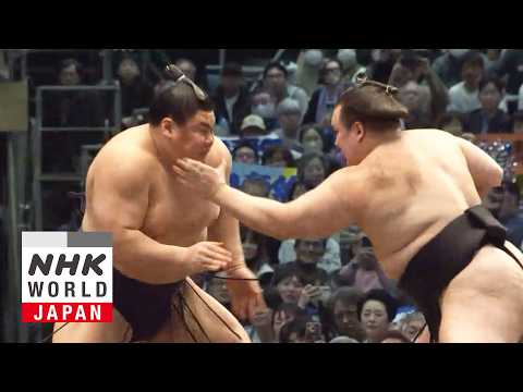 GRAND SUMO: Day 2 of the March 2026 Tournament - GRAND SUMO Highlights