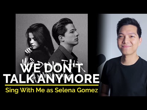 We Don't Talk Anymore (Male Part Only - Karaoke) - Charlie Puth ft. Selena Gomez