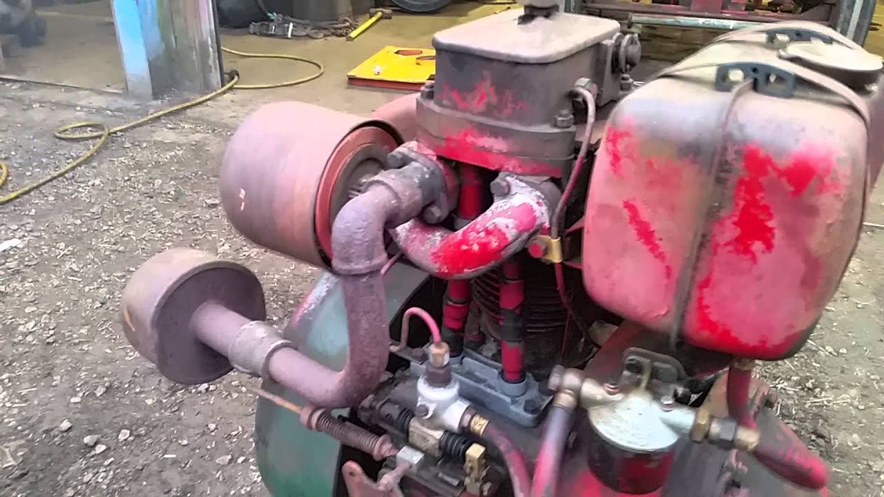 Petter ph 1 diesel engine - YouTube