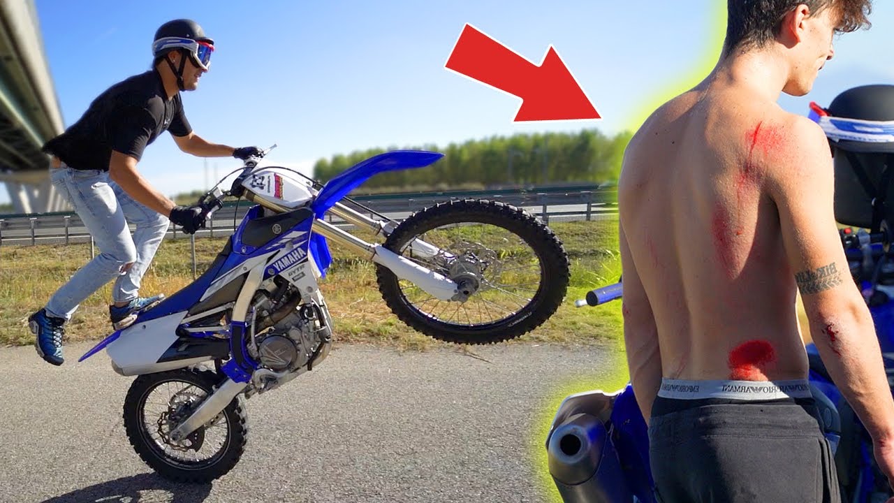 IMPENNARE IN MOTO E' RISCHIOSO! - YouTube