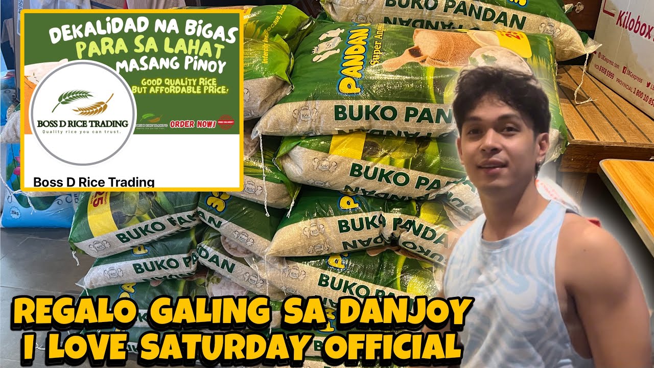 BOSS D RICE TRADING | 25 NA SAKO NG BIGAS REGALO PARA KAY KALINGAP RAB ...