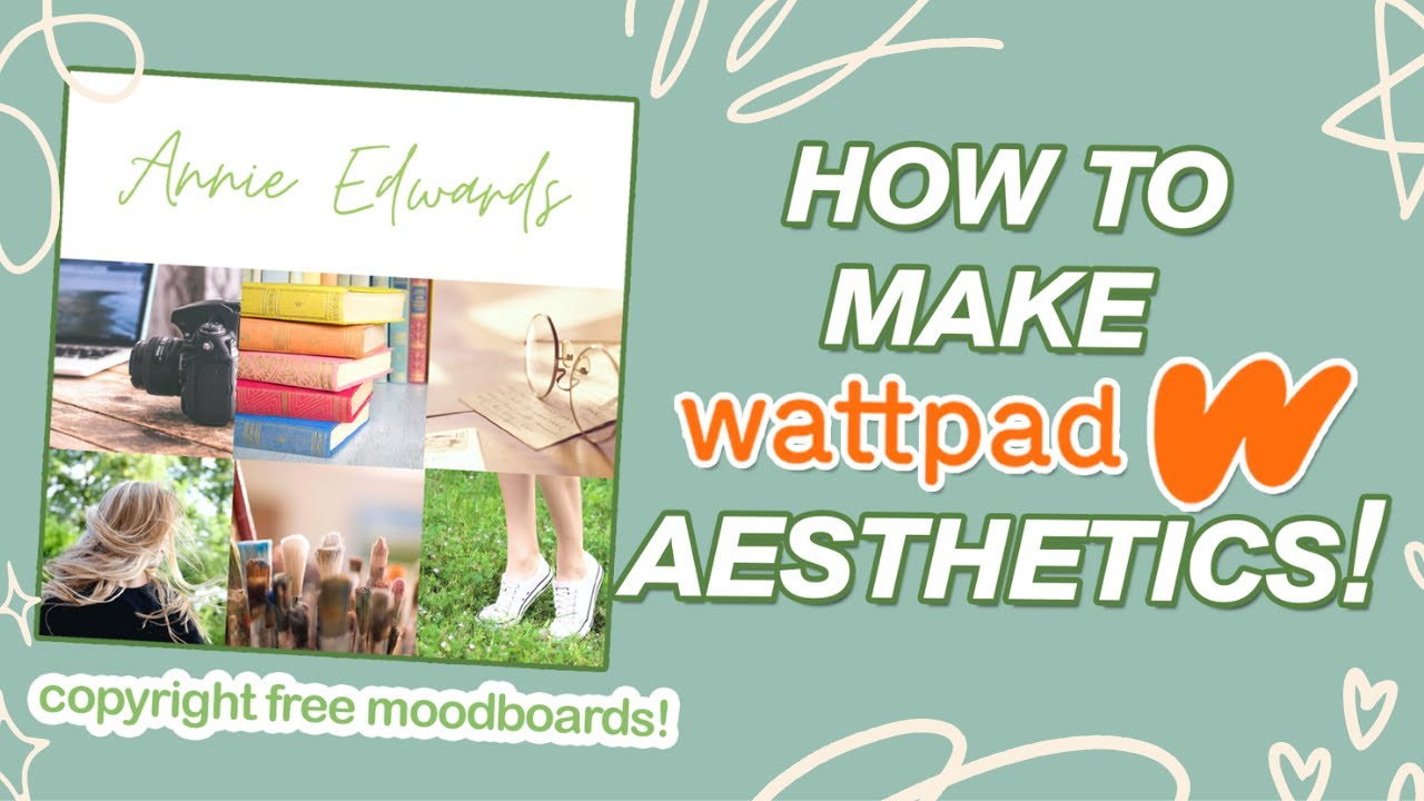 making WATTPAD AESTHETICS with Canva! | easy + copyright free ...