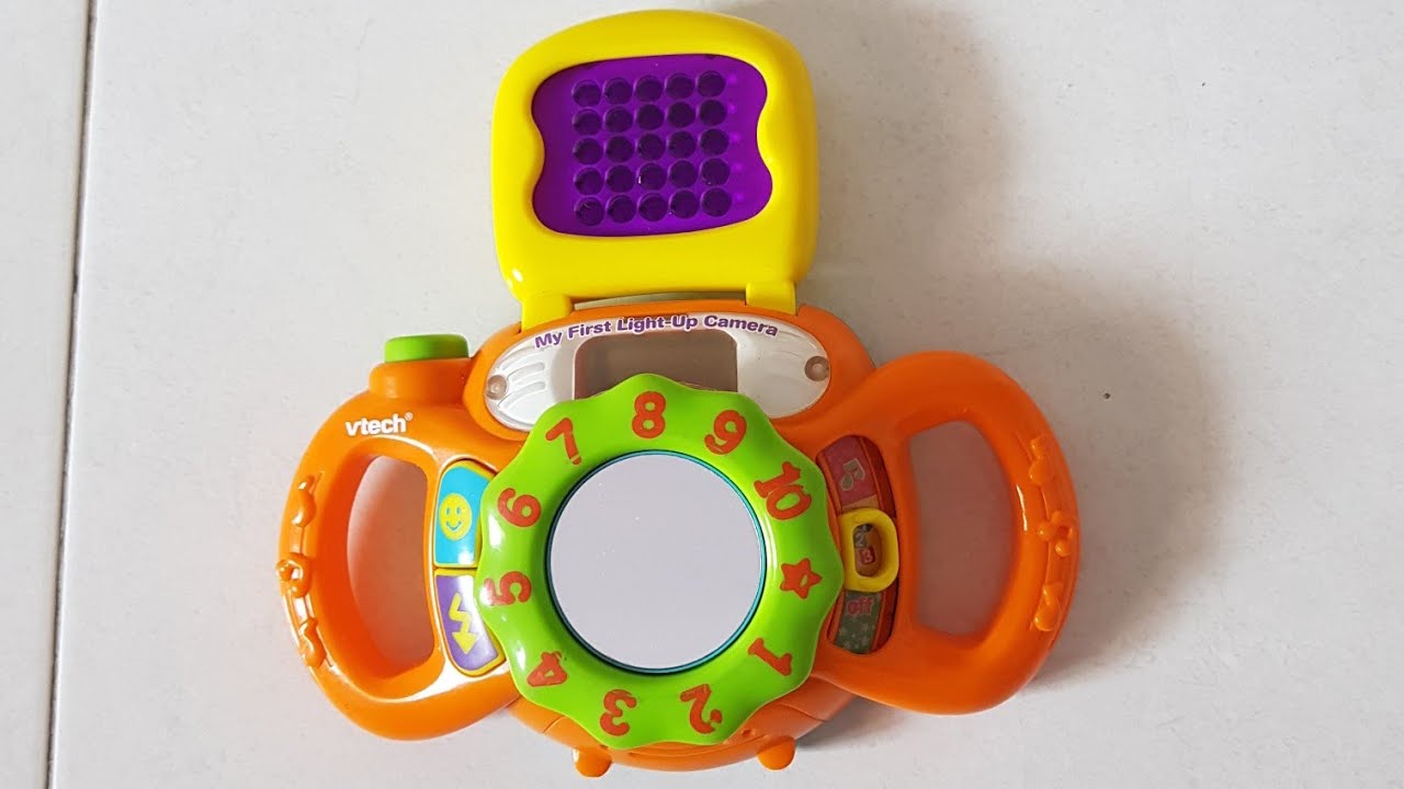 Vtech My First Light Up Camera - YouTube