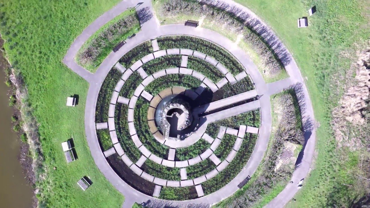 Hever Castle & Gardens Spring Aerial Views (Short version) - YouTube