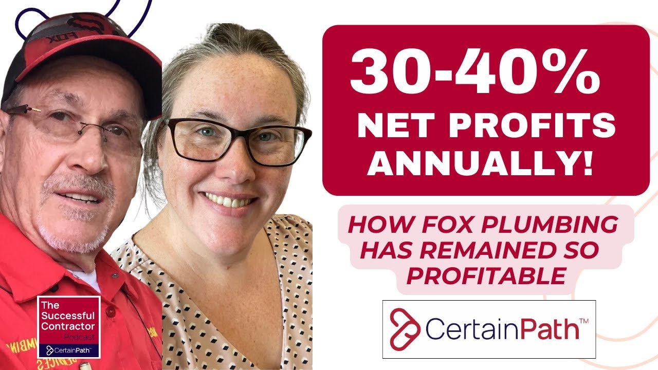 30-40% Net Profit for 3 Years: How Fox Plumbing Has Kept Intentionally Small & Highly Profitable ...