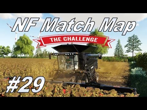 NF Match Map #29 Ran an die Sonnenblumen #LS19 Challenge 4 fach mod Map Landwirtschaft Simulator