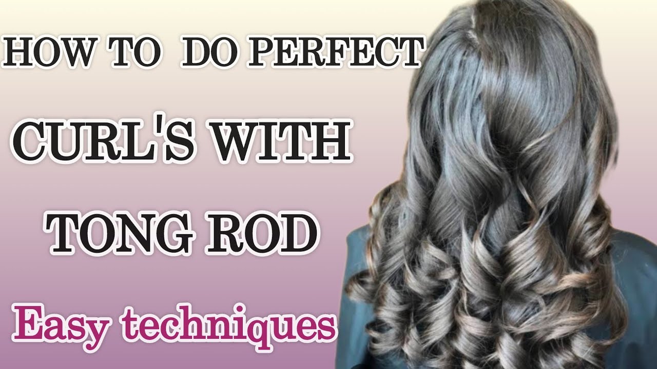 HOW TO DO TONG CURL'S | With Easy Techniques | @sheenasamantha - YouTube