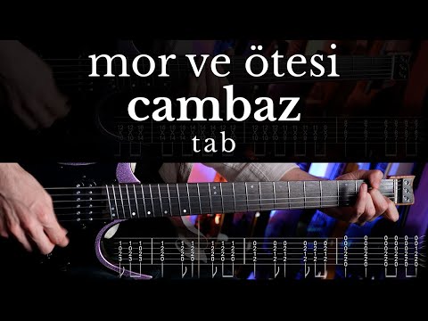 Mor Ve Ötesi - Cambaz Gitar Cover | Nasıl Çalınır | TAB #morveötesi #cambaz #guitartabs