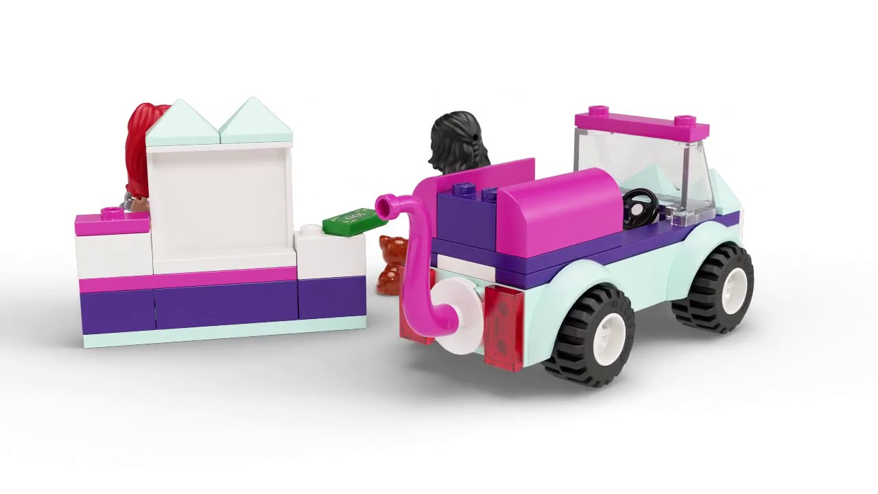 LEGO 41439 Friends Cat Grooming Car - YouTube