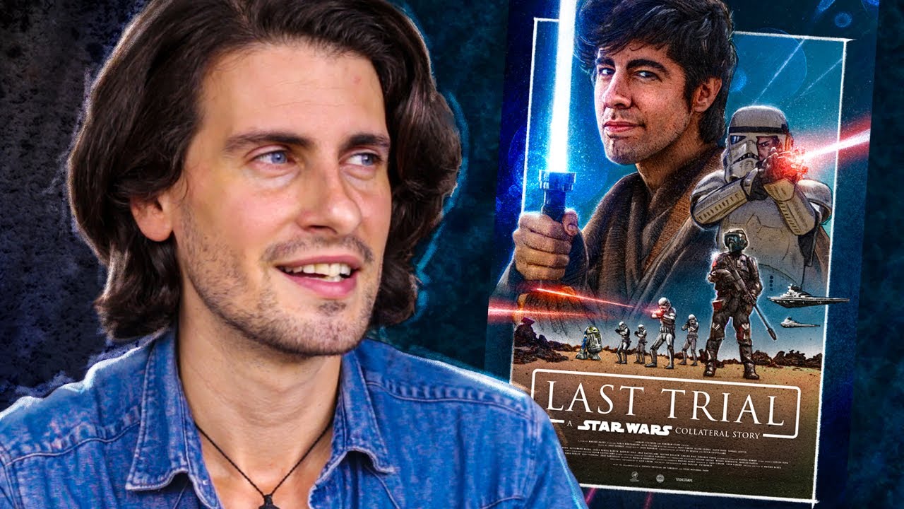 How I made an iconic Star Wars poster for my fan film - YouTube