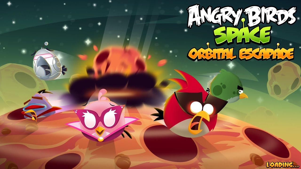 Angry Birds Space Orbital Escapade Gameplay - YouTube