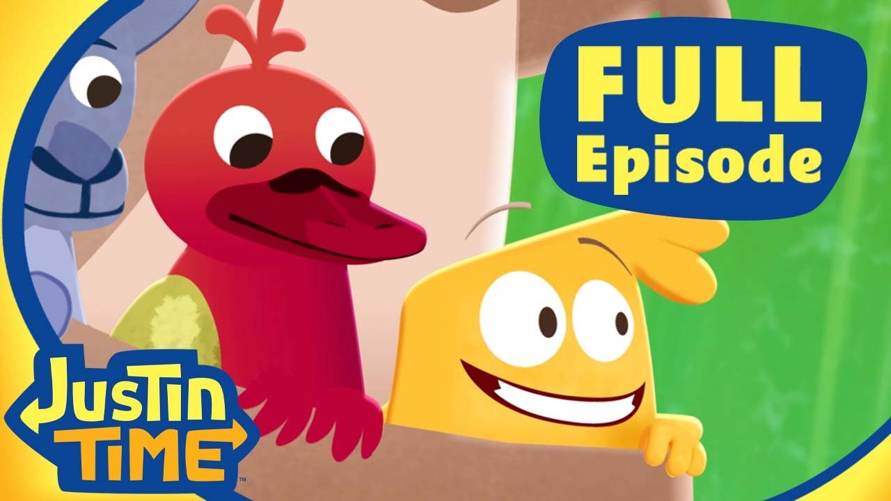 Follow Those Chickens! | Justin Time Season 1 Episode 7 - YouTube