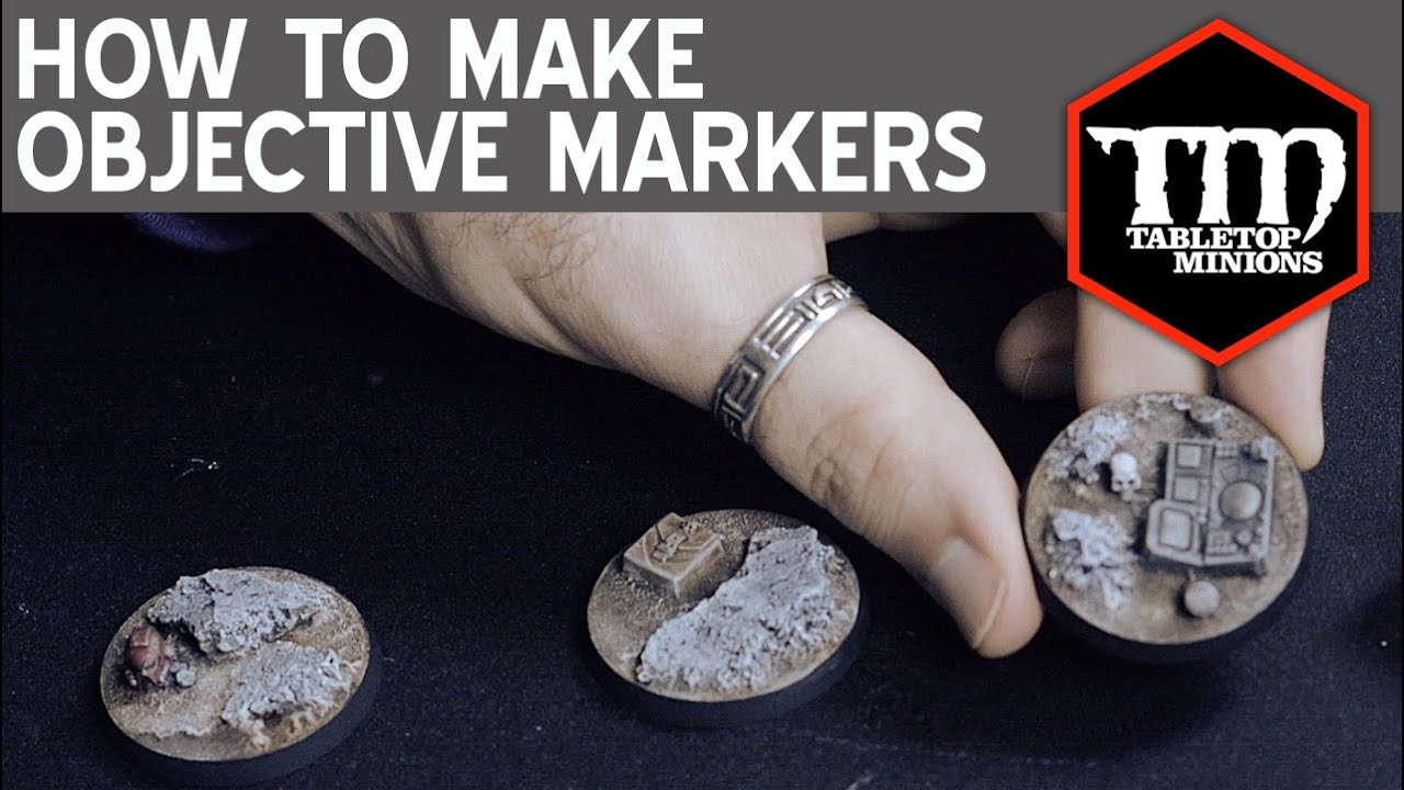 How to Make Objective Markers - YouTube