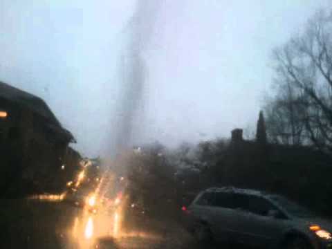 Sewer Geyser @ OPRFHS during 4/18 Storm - YouTube