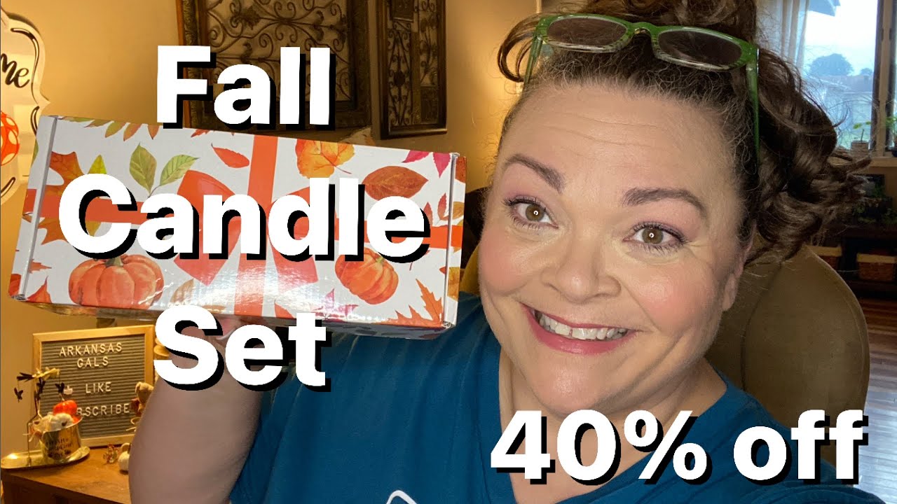 Huray Rayho Fall Candle Set + 40% off - YouTube