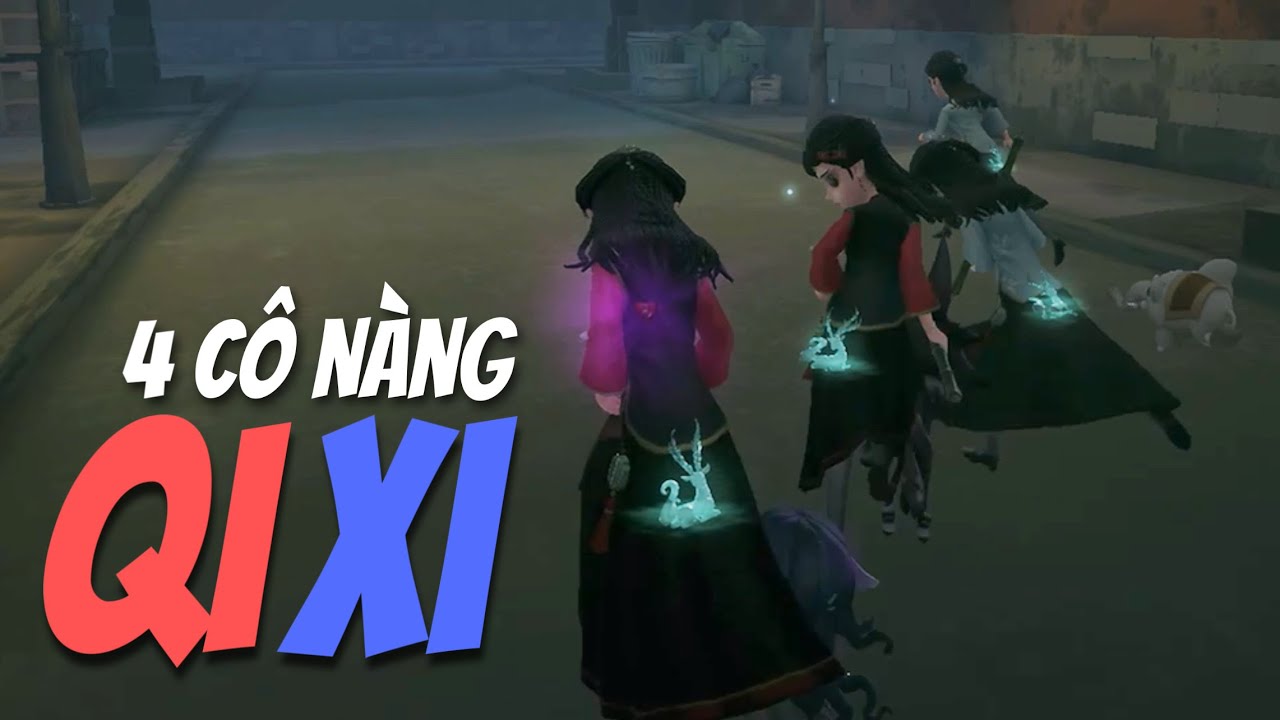 Bốn Cô "Qi XI" Trong Một Trận Đấu Có Gì Vui? | Identity V | Hoan 801 ...