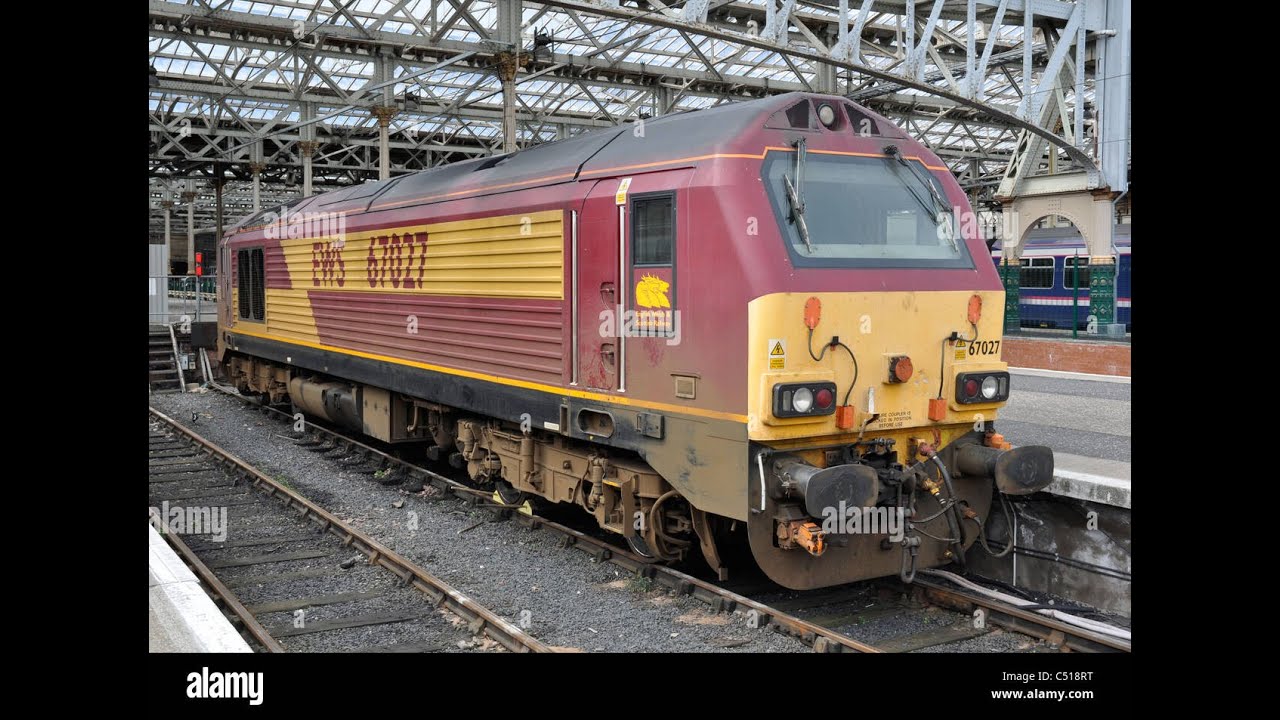 Class 67 Acceleration And Brake Test - YouTube