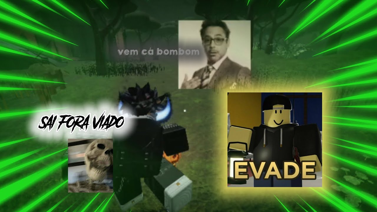 🥶😈Jogano Evade e Fazendo Emote Dash Incrivel Com o B4iy0l4 Me Seguindo ...